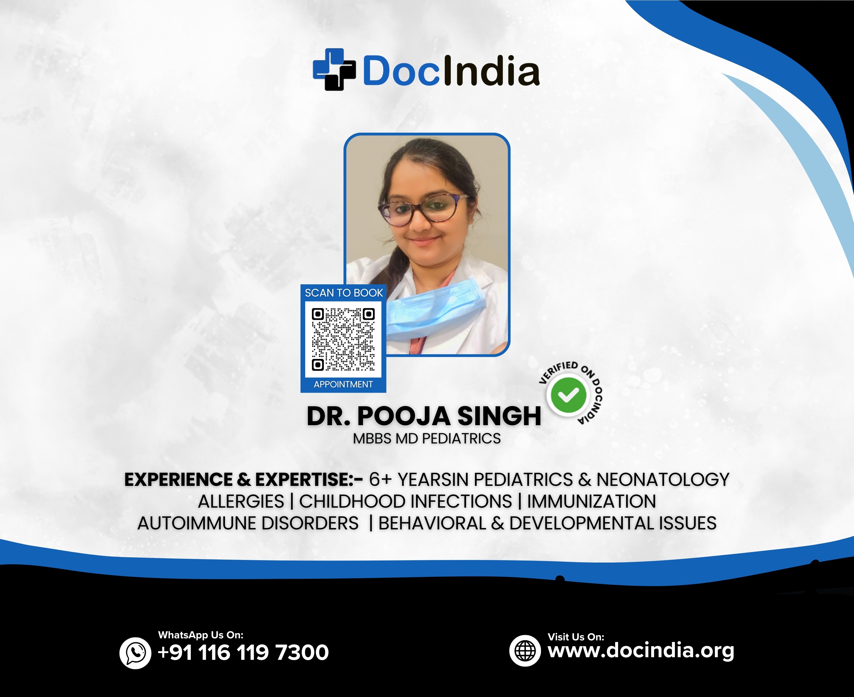 Dr. Pooja Singh | MBBS MD Pediatrics